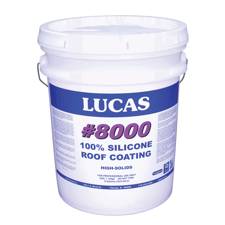 Lucas #8000: Revestimiento de Techo de Silicona